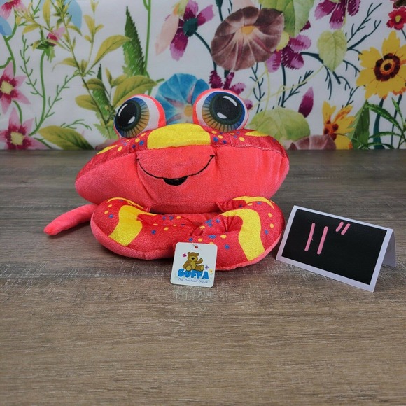 Goffa | Toys | Goffa Crab Plush 1 Red Pink Yellow Blue Stuffed Animal ...